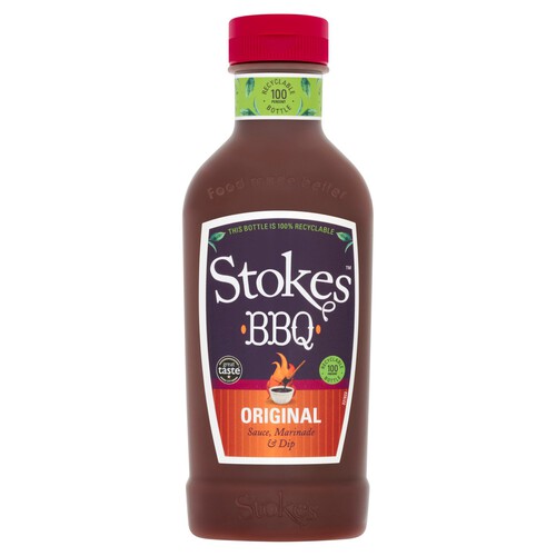 Stokes Original BBQ Sauce Squeezy - Ocado