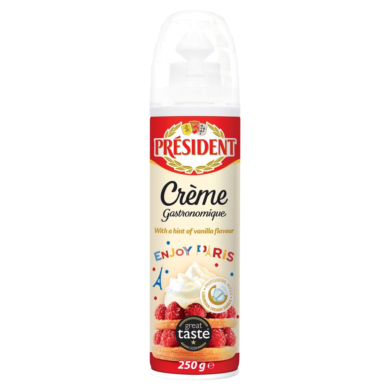President Squirty Spray Cream - Ocado