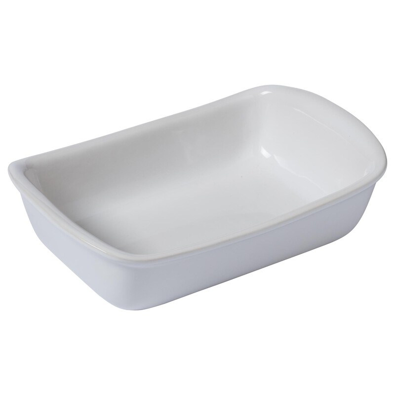 Pyrex Supreme Ceramic Roaster, White 26cm - Ocado