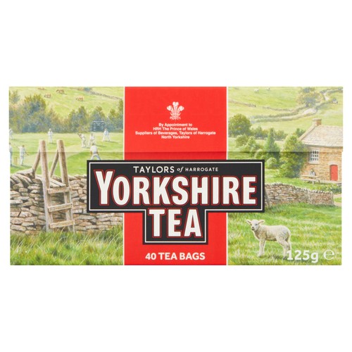 Yorkshire Tea 40 Teabags - Ocado