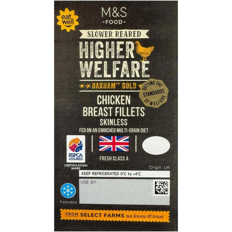 M&S Oakham Gold Chicken Breast Fillets - Ocado