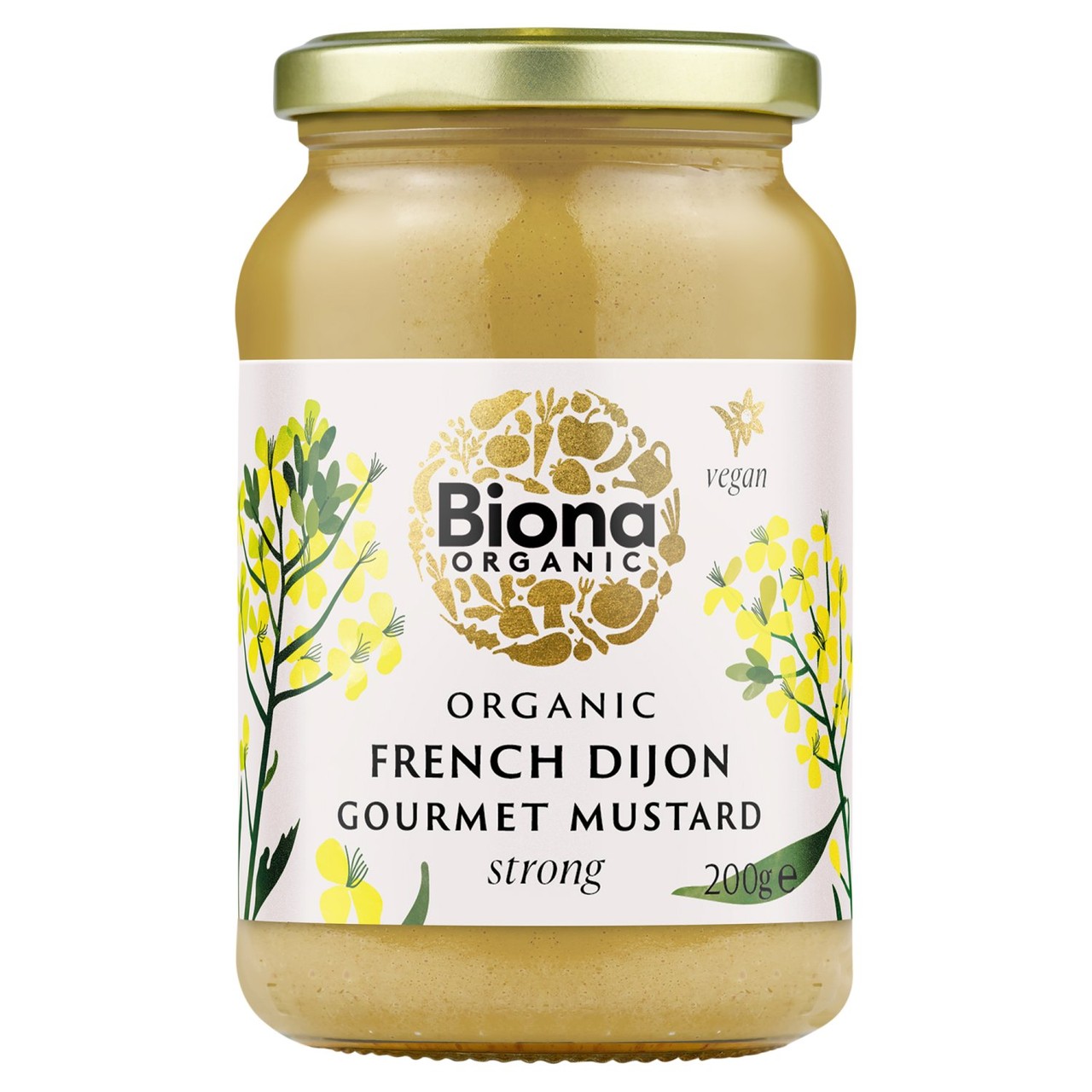 Biona Organic French Dijon Mustard - Ocado