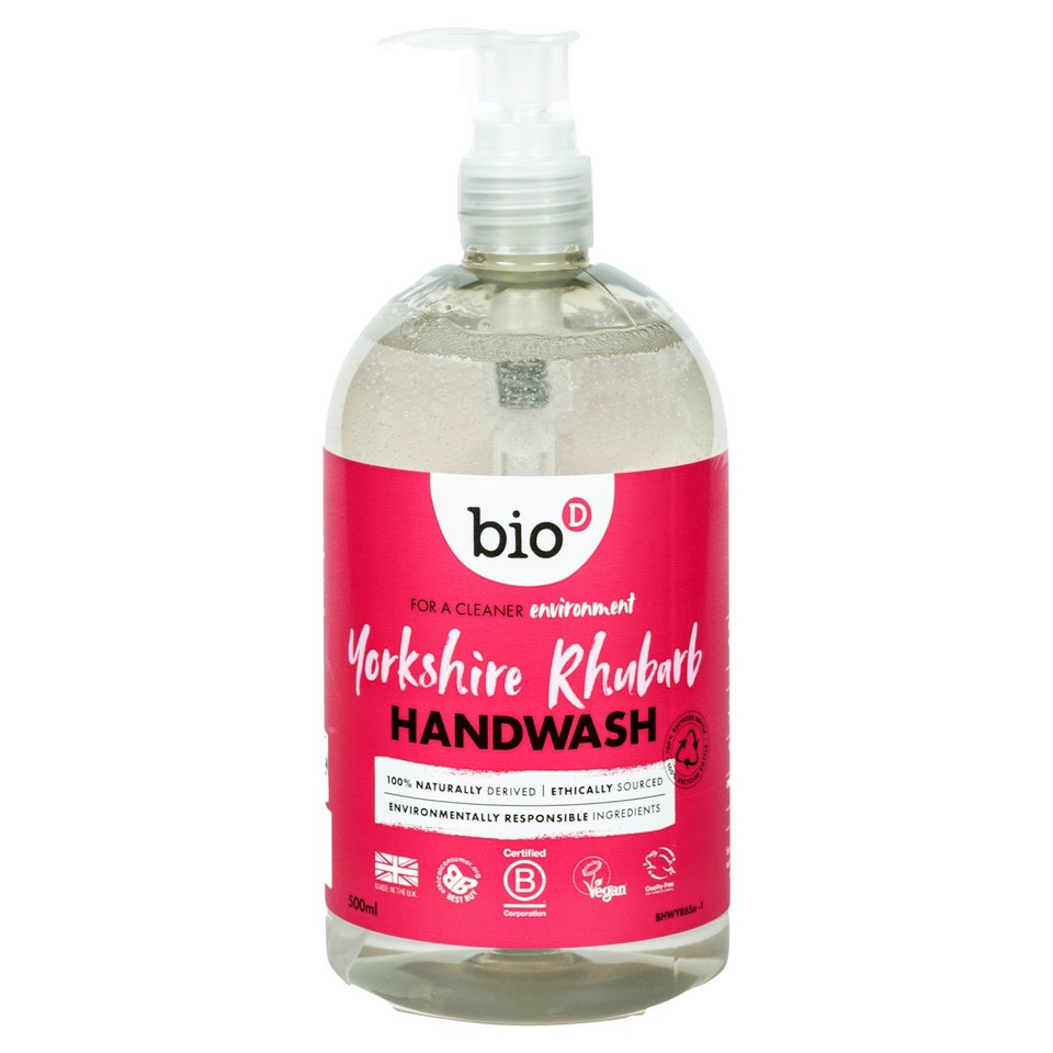 Bio-D Eco Yorkshire Rhubarb Hand Wash - Ocado