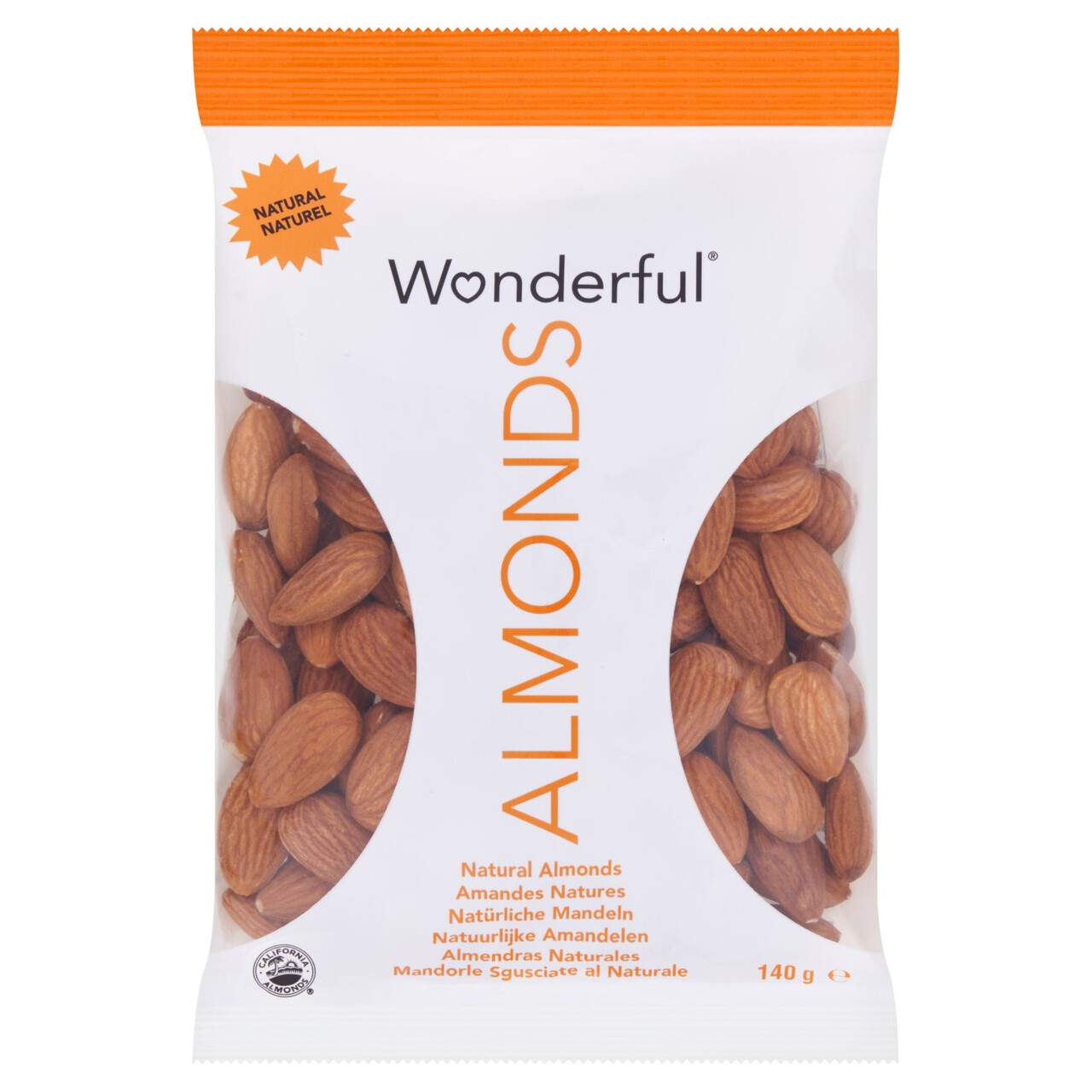 Wonderful Almonds Natural - Ocado