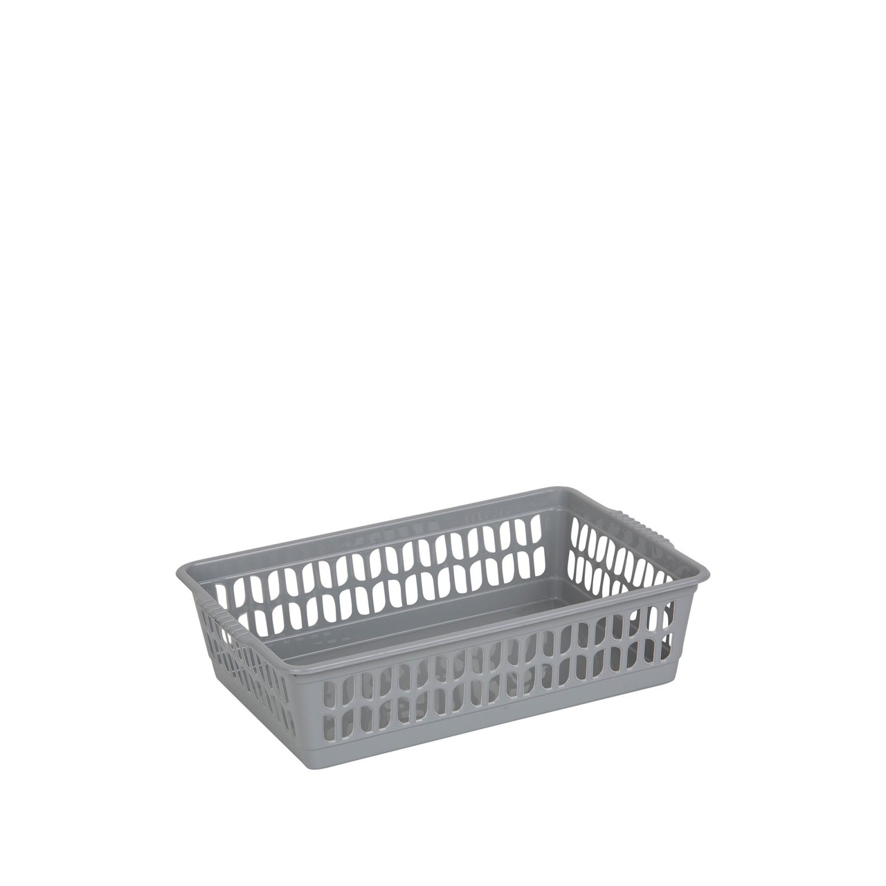 Wham Single Small Handy Basket Cool Grey - Ocado