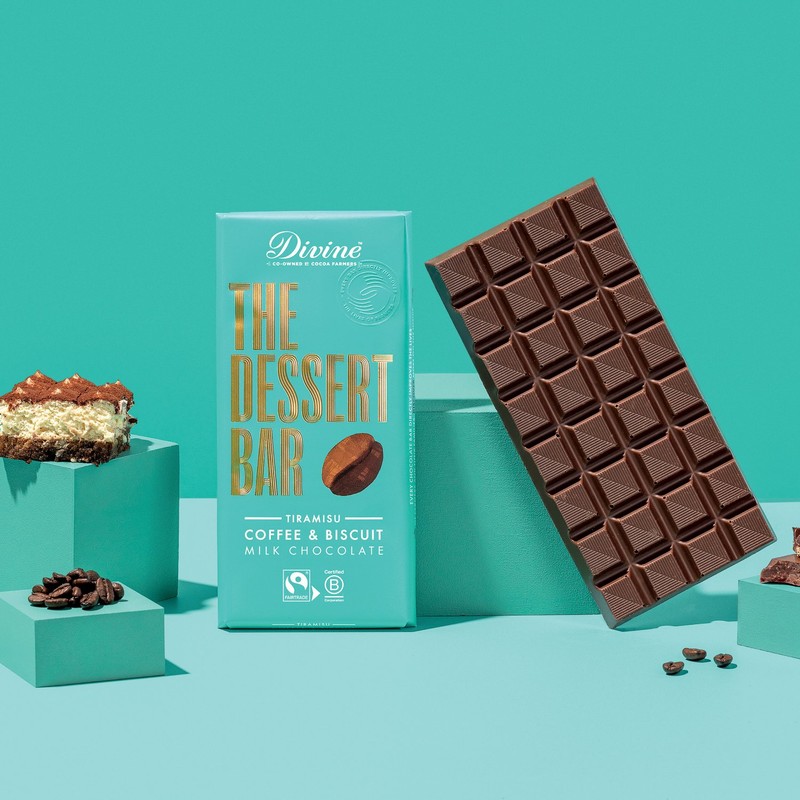 Divine Dessert Bar Milk Chocolate Tiramisu with Coffee and Biscuit - Ocado