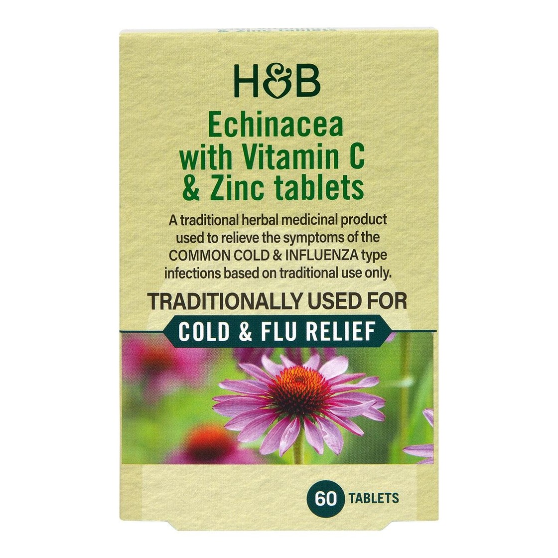 Holland & Barrett Echinacea with Vitamin C & Zinc Tablets - Ocado
