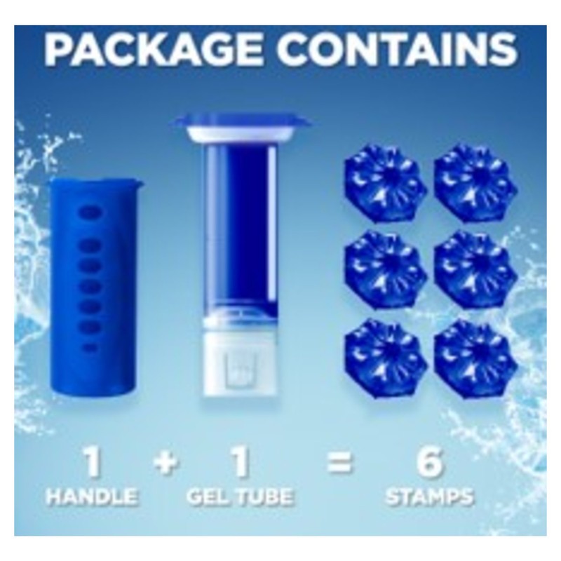 Duck Toilet Fresh Disc Holder Blue - Ocado