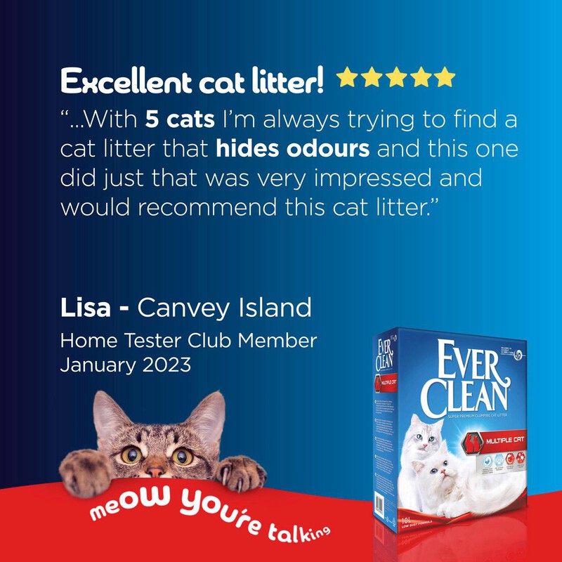 Ever Clean Multiple Cat Clumping Litter - Ocado