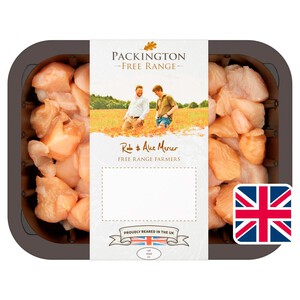 Packington Free Range Chicken Breast Chunks - Ocado