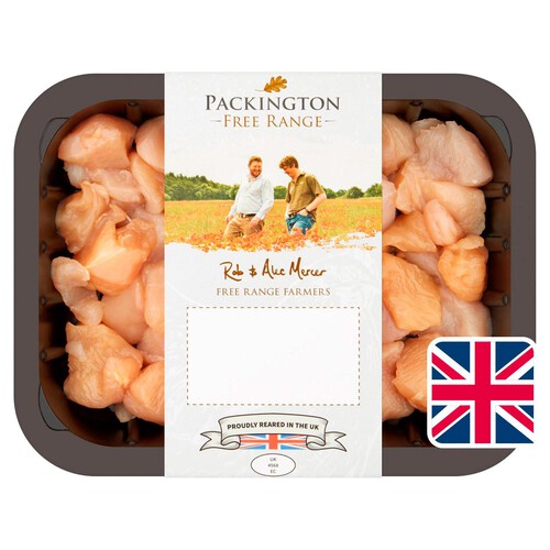 Packington Free Range Chicken Breast Chunks - Ocado