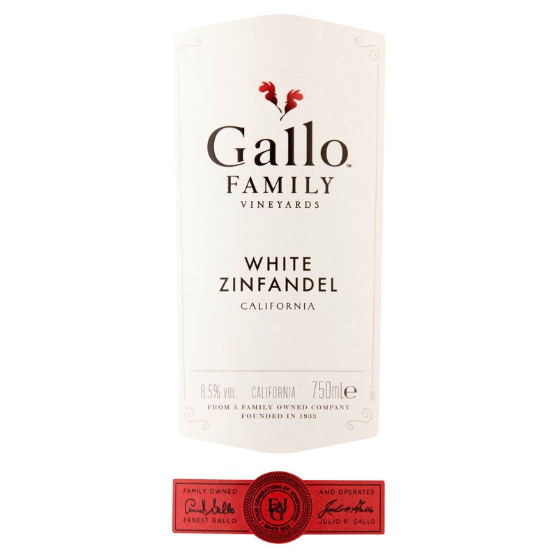 Gallo Family Vineyards White Zinfandel - Ocado