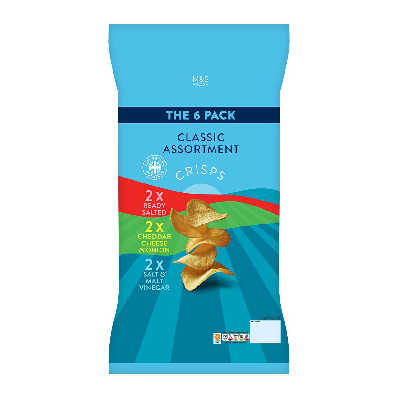 M&S Classic Crisp Assortment Multipack - Ocado