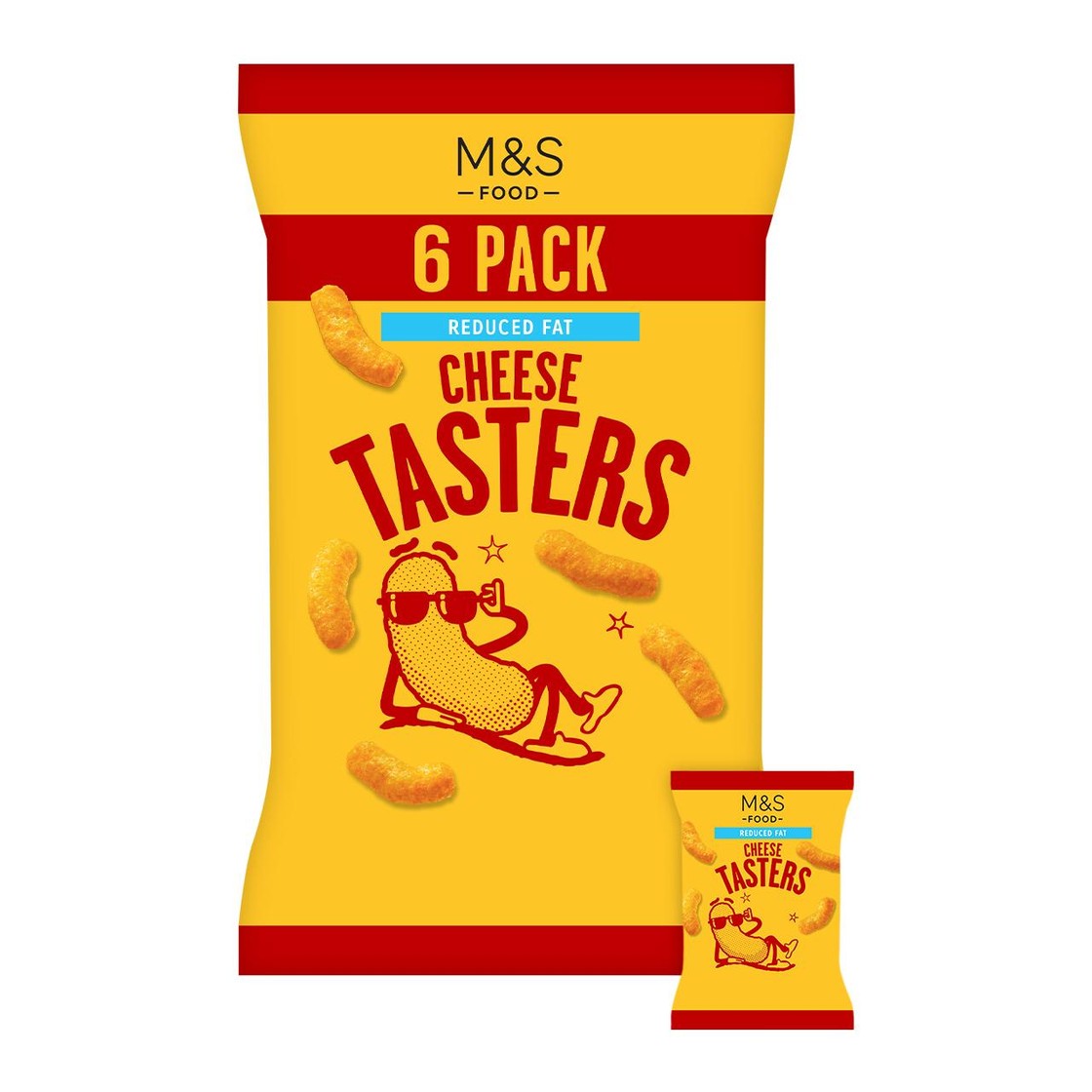 M&S Reduced Fat Cheese Tasters Multipack - Ocado