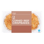 M&S 2 Corned Beef Crispbakes - Ocado