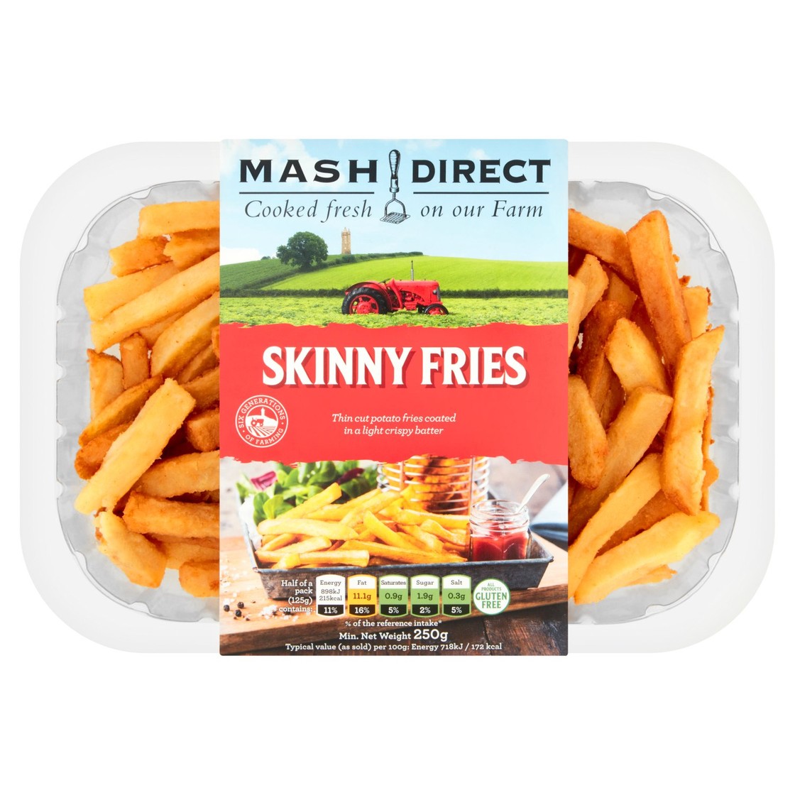 Mash Direct Skinny Fries - Ocado