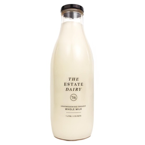The Estate Dairy Unhomogenised Whole Milk - Ocado