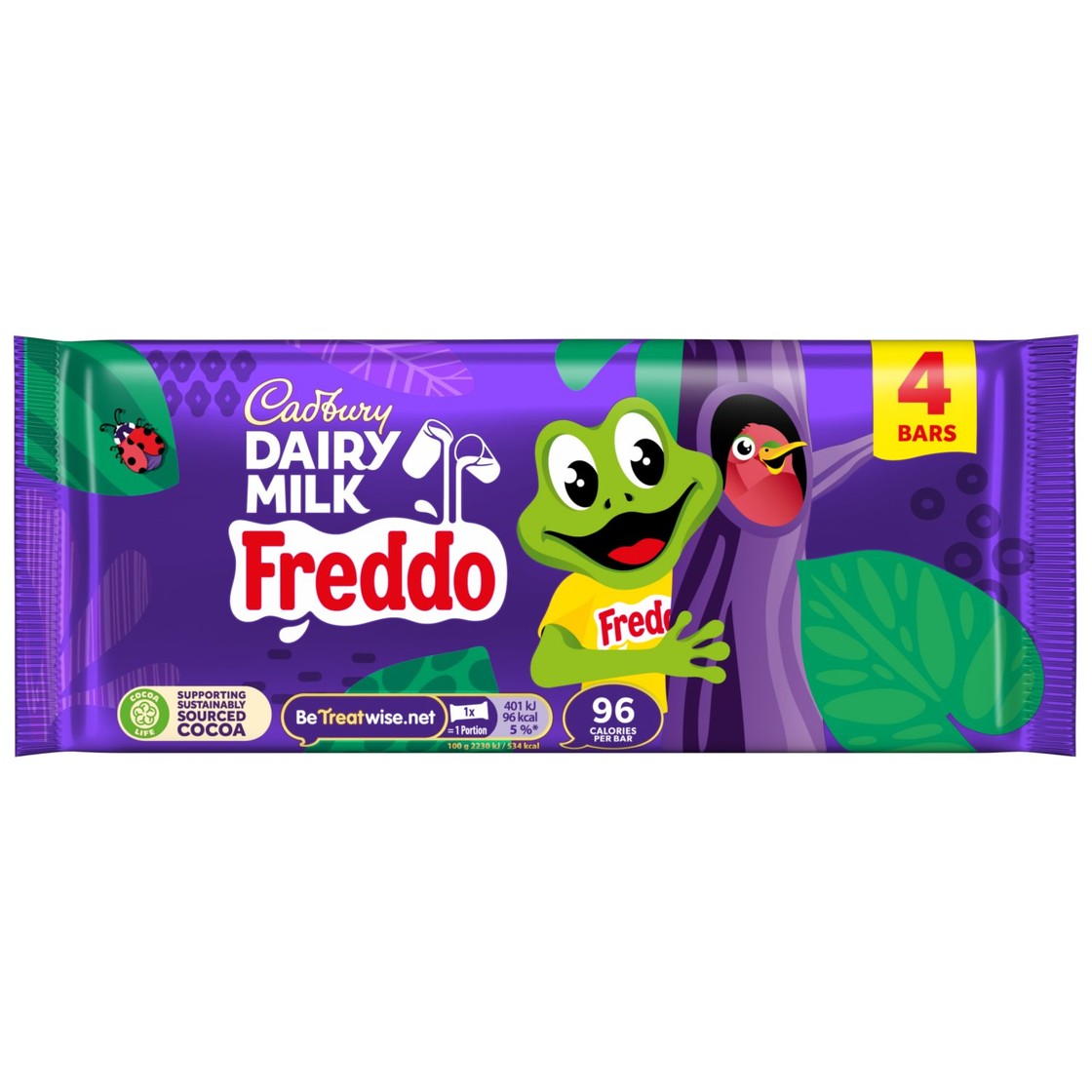 Cadbury Dairy Milk Chocolate Freddo Multipack - Ocado