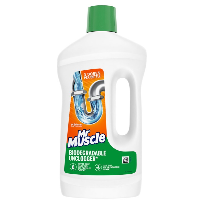 Mr Muscle Biodegradable Drain Unclogger - Ocado