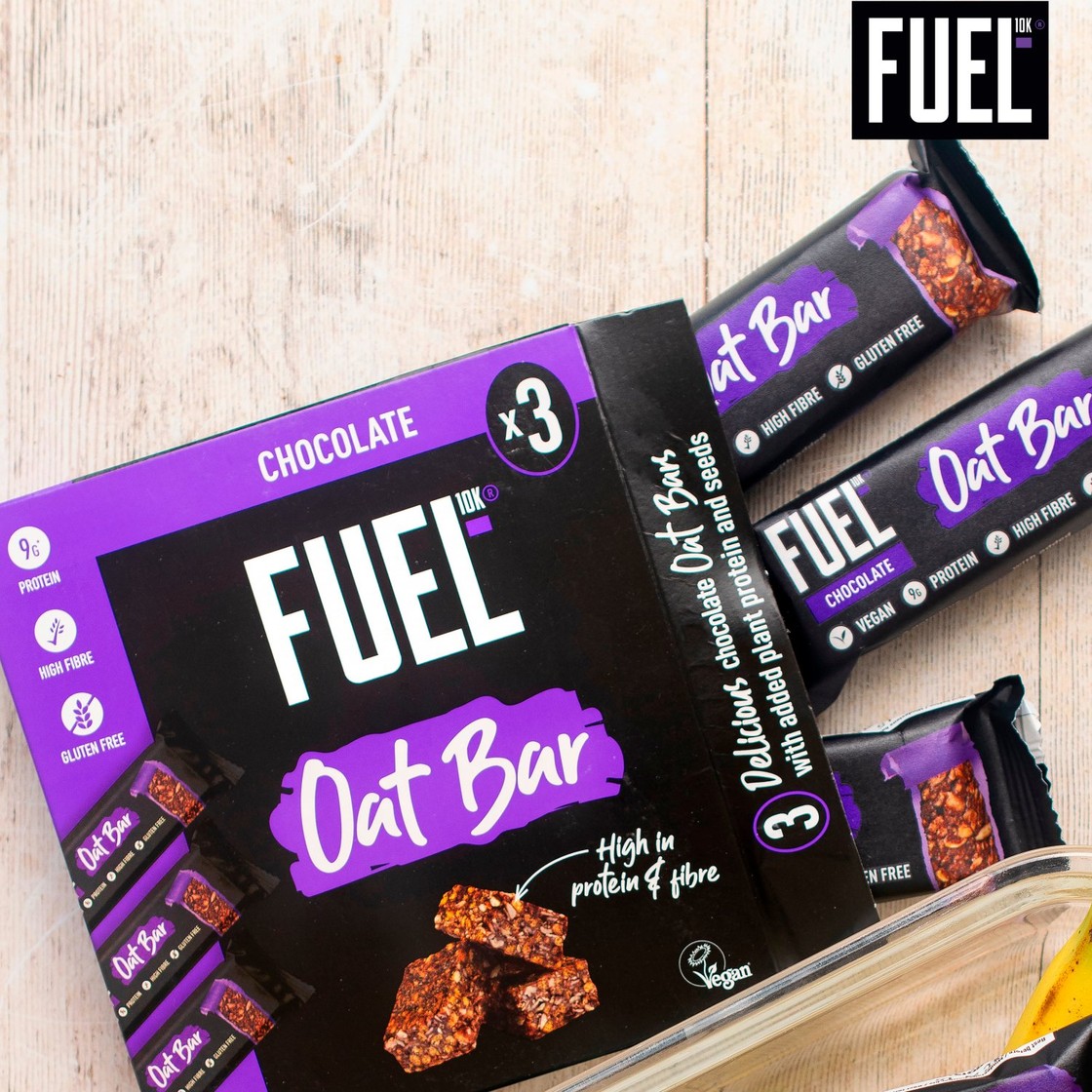 FUEL 10K Chocolate Protein Cereal Oat Bars - Ocado