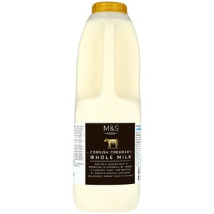 M&S Collection Cornish Creamery Whole Milk - Ocado