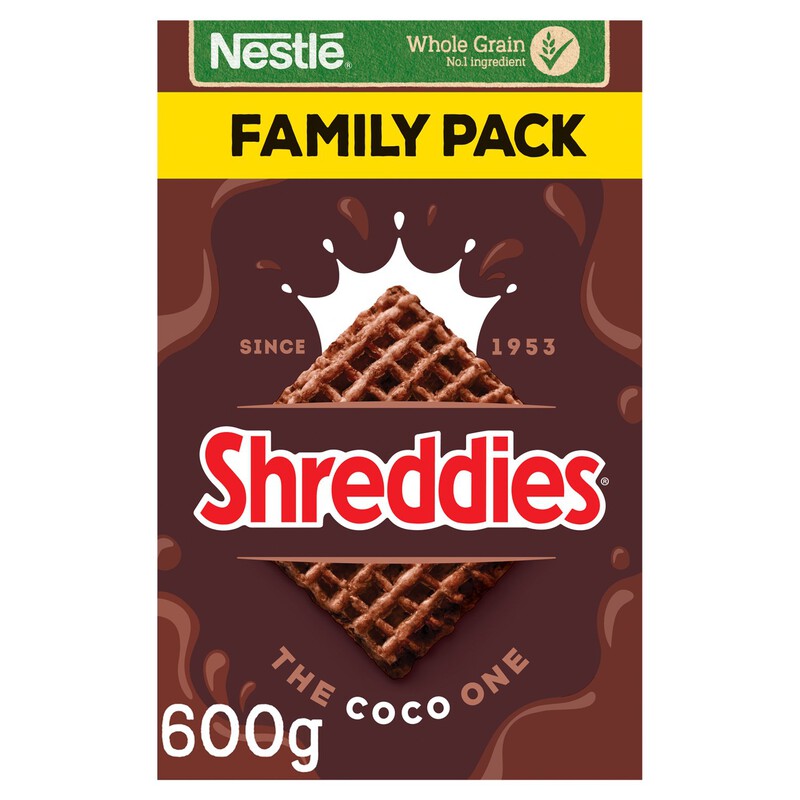 Nestle Shreddies Coco Chocolate Cereal - Ocado