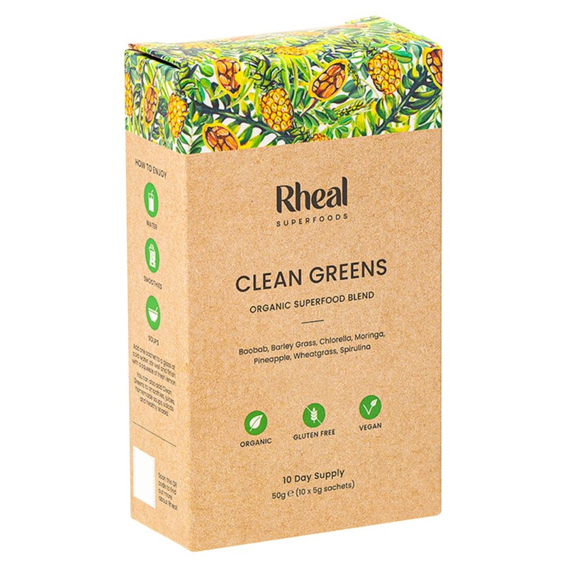 Rheal Superfoods Clean Greens Sachets - Ocado