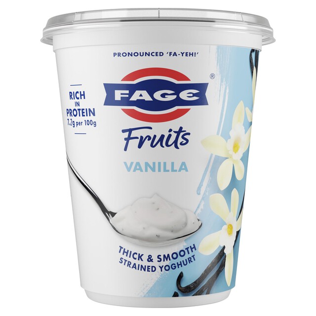 FAGE Fruits Vanilla - Ocado