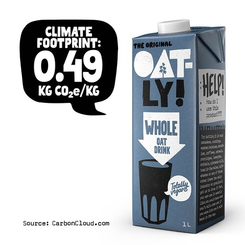 Oatly Oat Drink Whole Long Life - Ocado