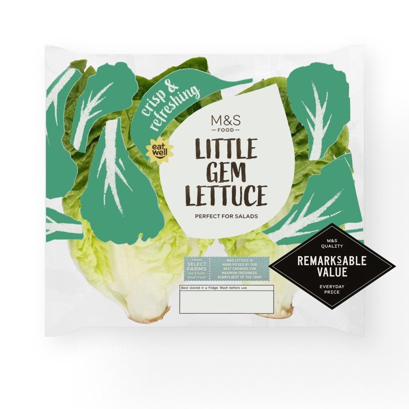M&S Little Gem Lettuce - Ocado
