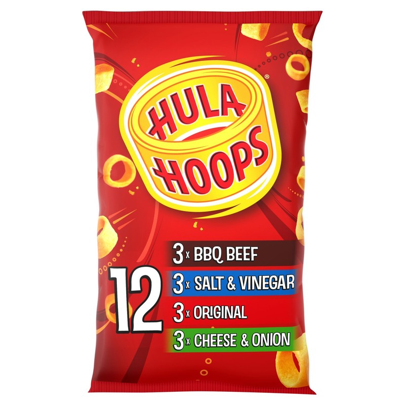 Hula Hoops Variety Multipack Crisps - Ocado