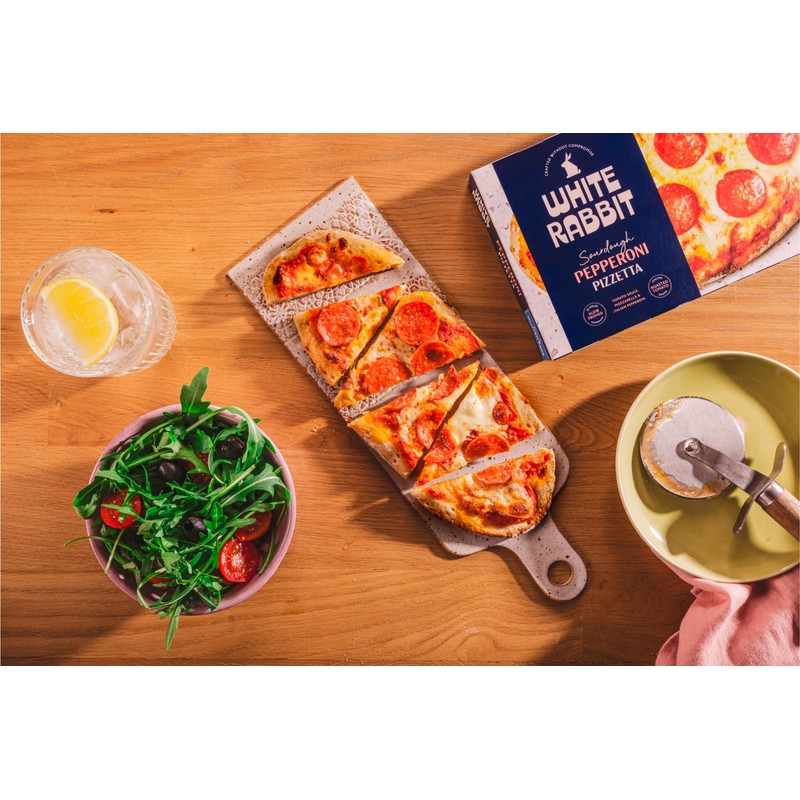 White Rabbit Gluten Free Sourdough Pepperoni Pizzetta - Ocado