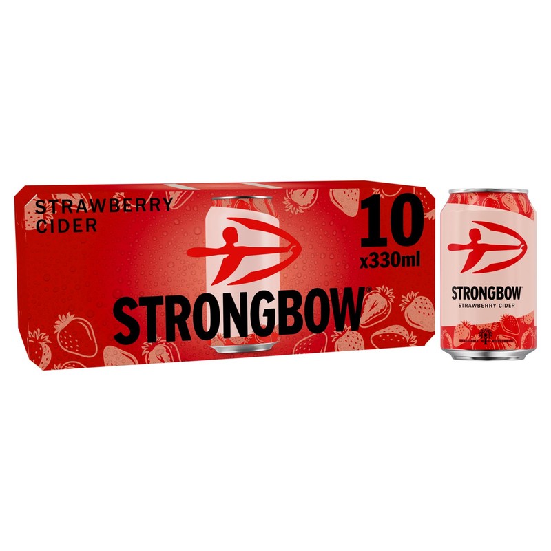Strongbow Strawberry Cider - Ocado