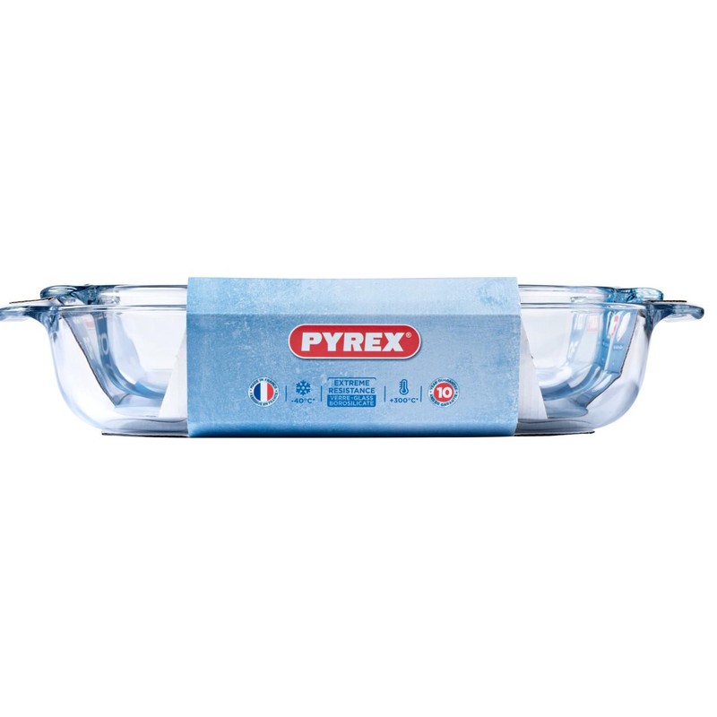 Pyrex Classic 2 Piece Rectangular Roaster Set - Ocado