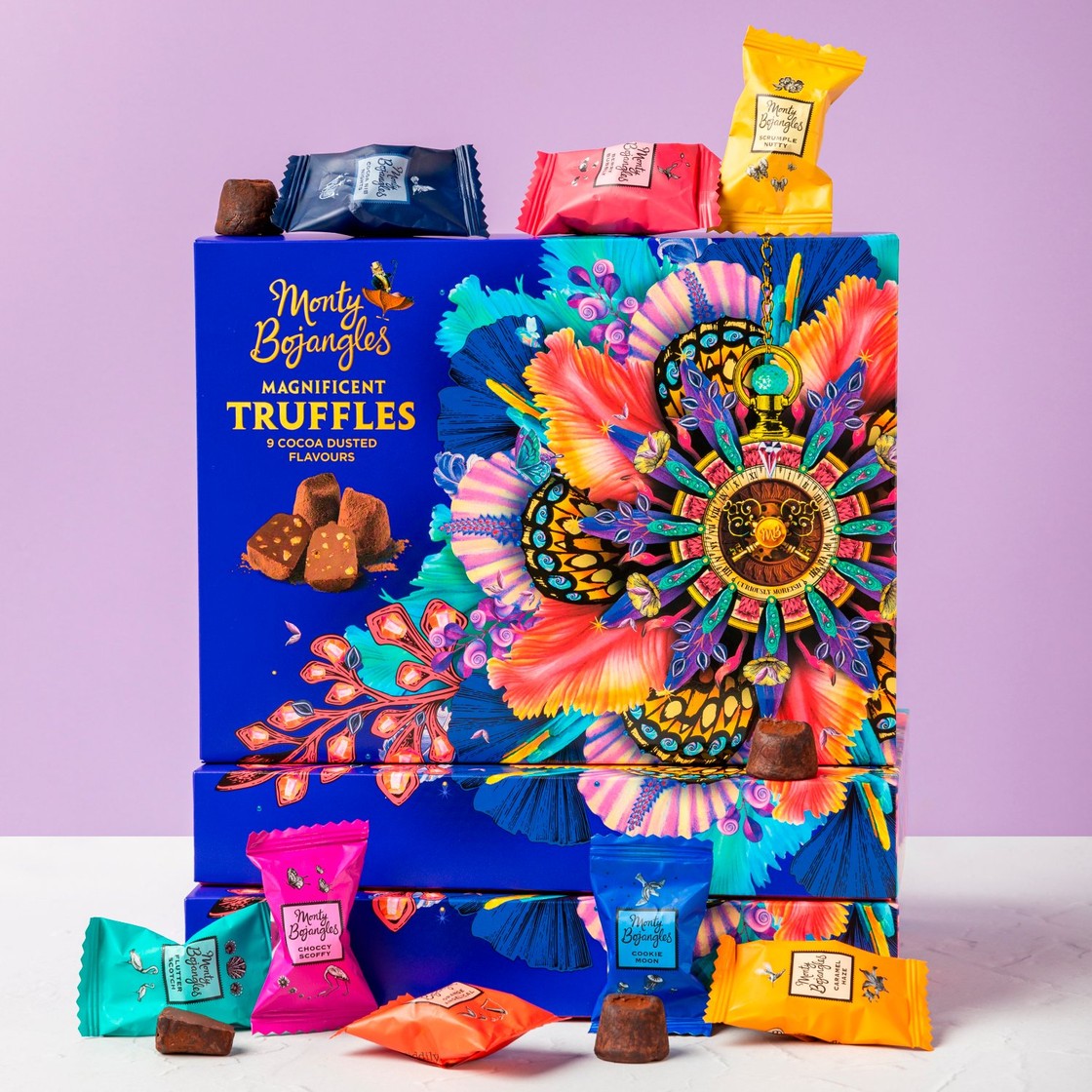 Monty Bojangles Magnificent Dusted Truffle Selection - Ocado
