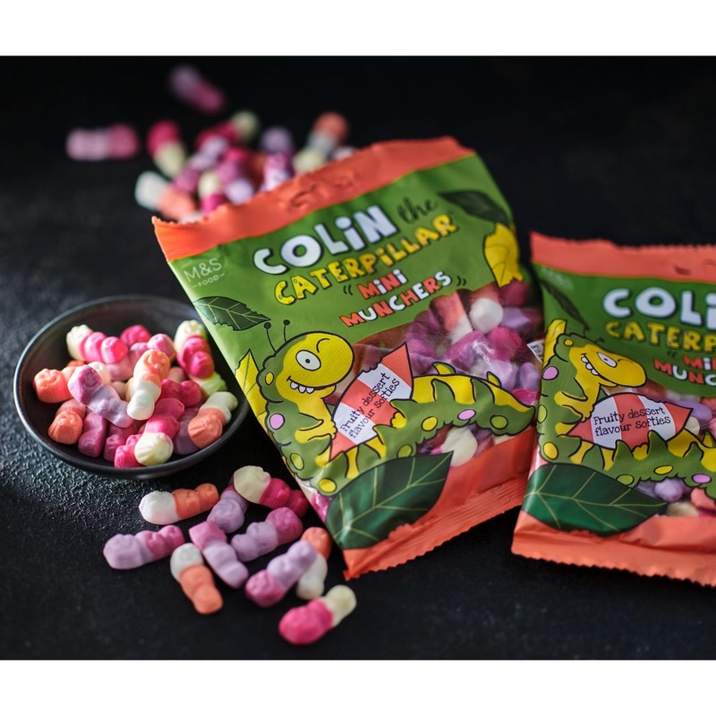 M&S Colin The Caterpillar Mini Munchers - Ocado