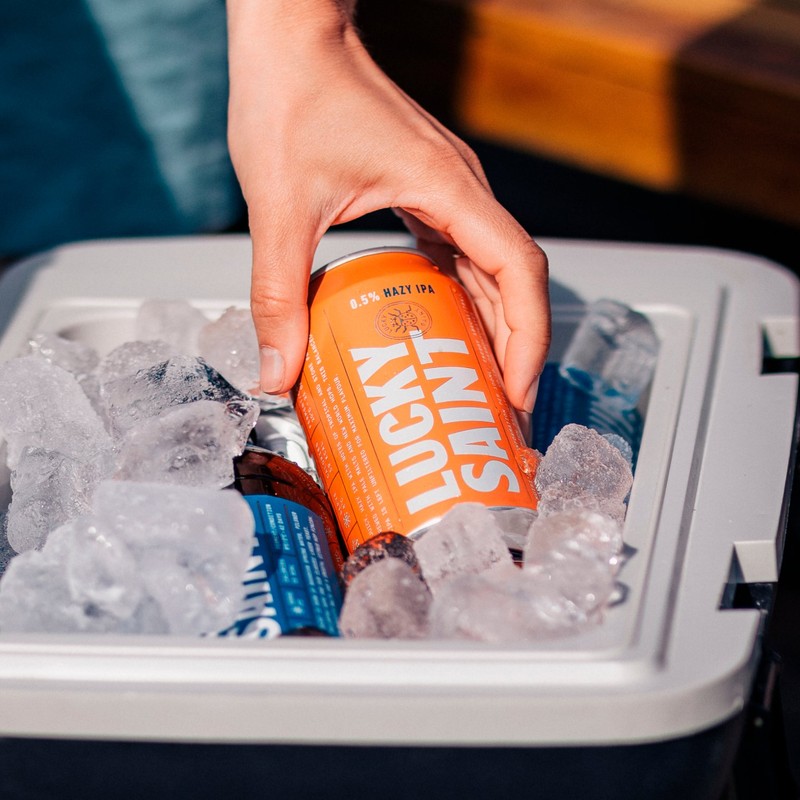 Lucky Saint Hazy IPA Alcohol Free 0.5% - Ocado