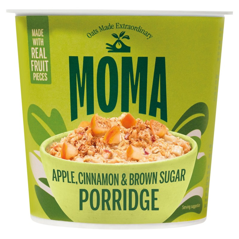 MOMA Apple Cinnamon & Brown Sugar Porridge Pot - Ocado