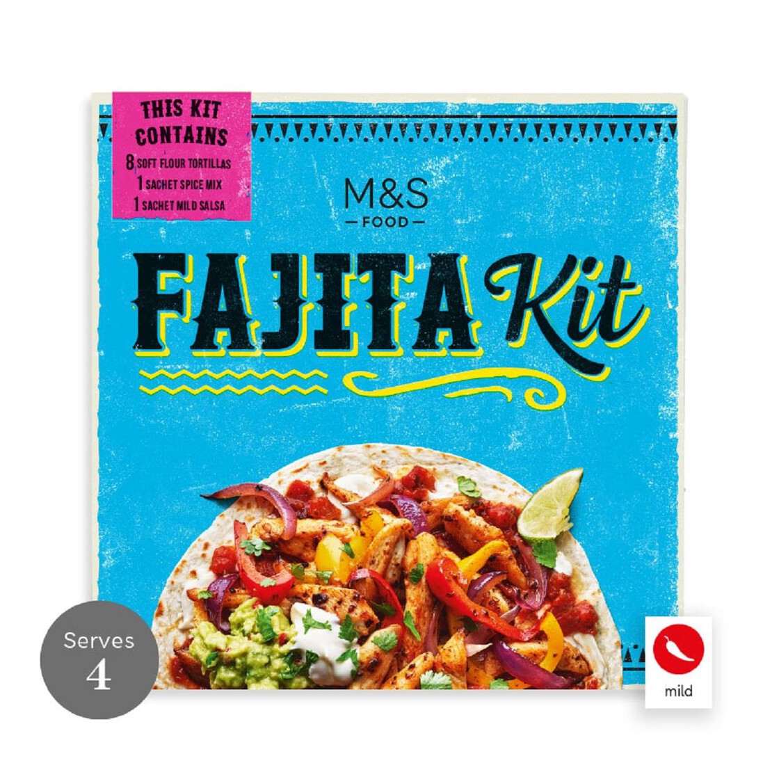M&S Smoky BBQ Fajita Kit - Ocado