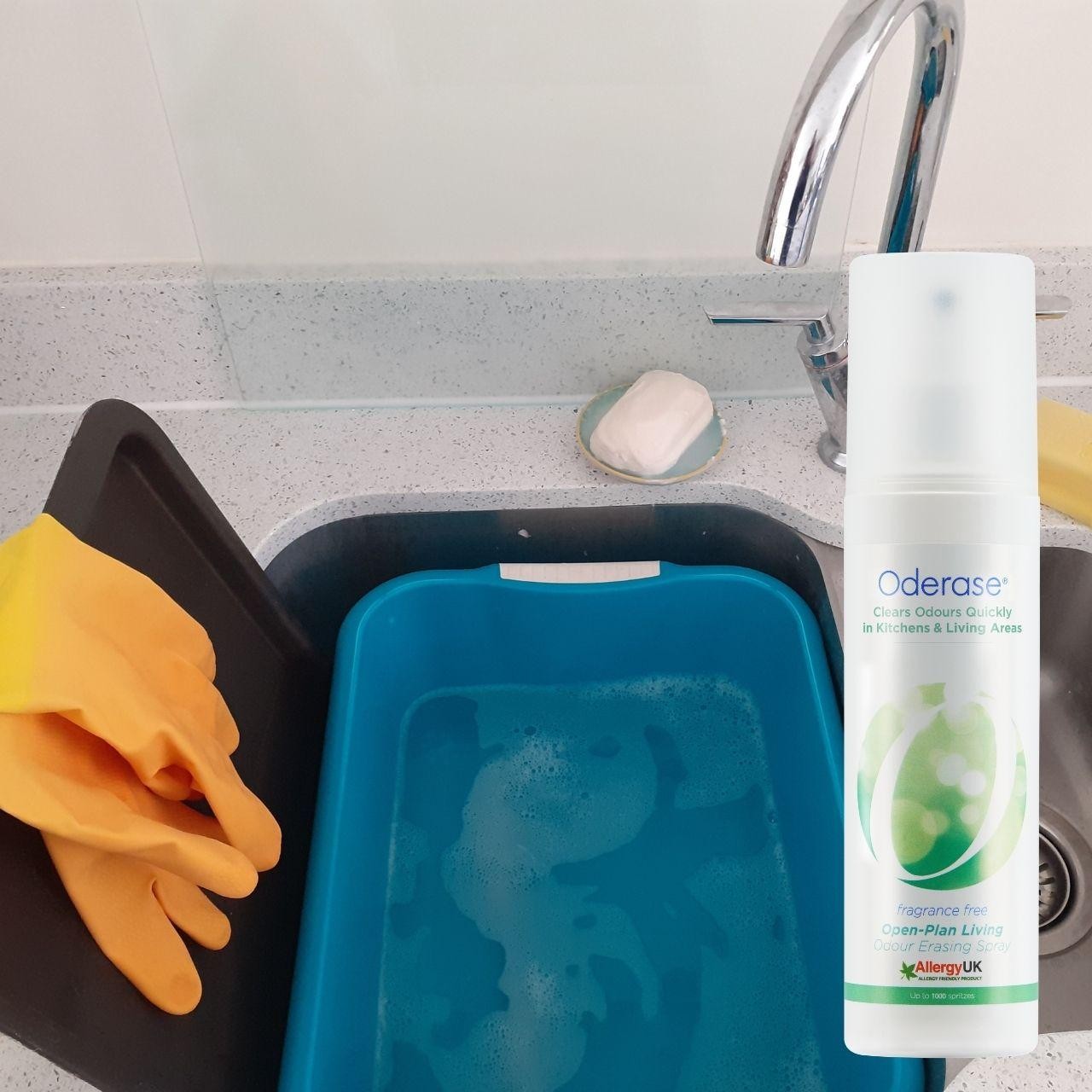 Oderase Fragrance Free Open Plan Living Odour Erasing Spray - Ocado