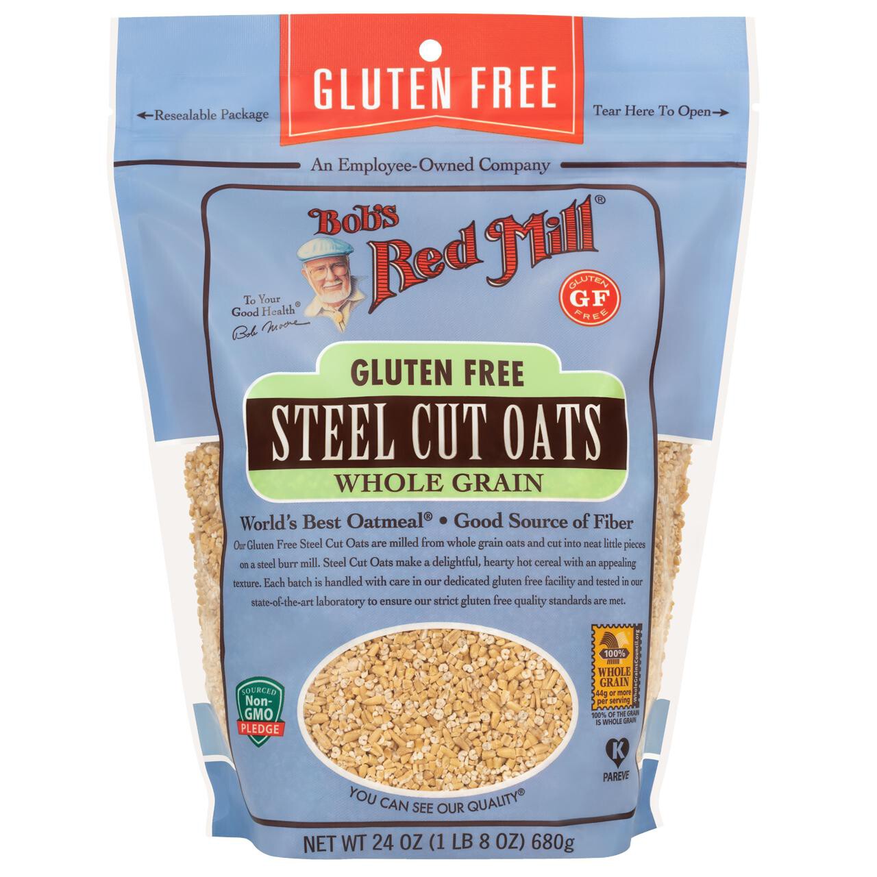 Bobs Red Mill Gluten Free Steel Cut Pinhead Oats - Ocado