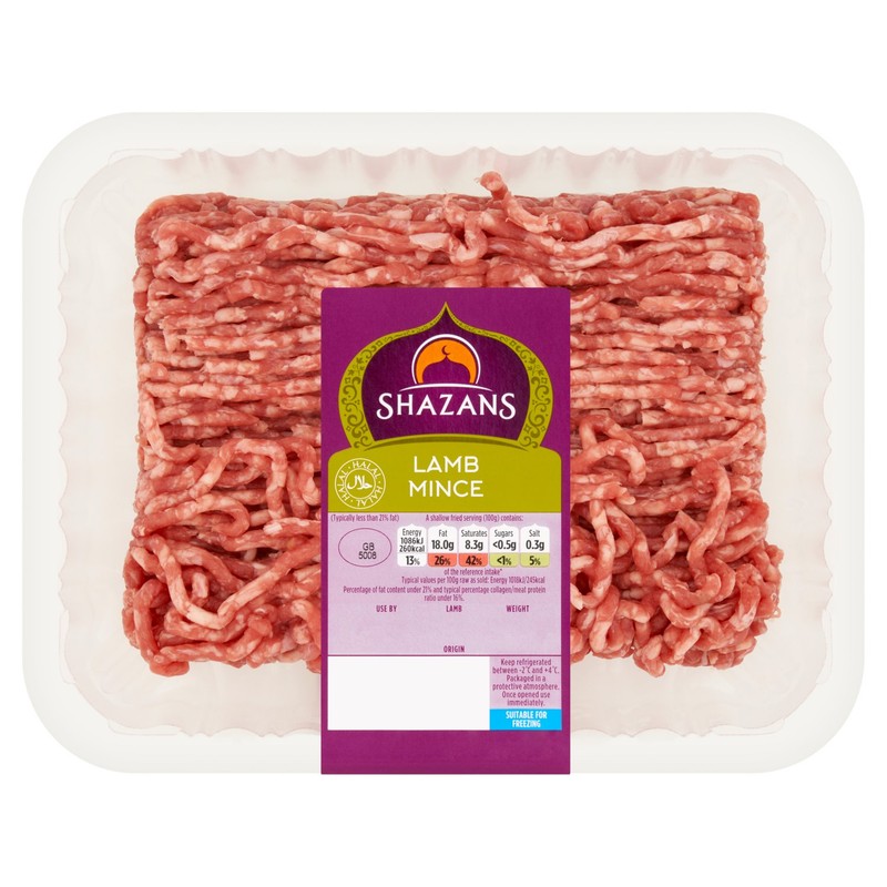 Shazans Lamb Mince - Ocado