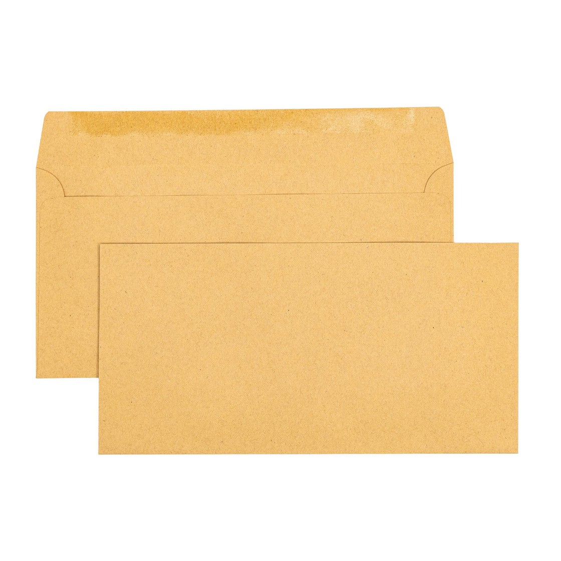 Pukka Pad 50 Pack Envelopes - DL Manilla Gummed 110mm x 220mm - Ocado