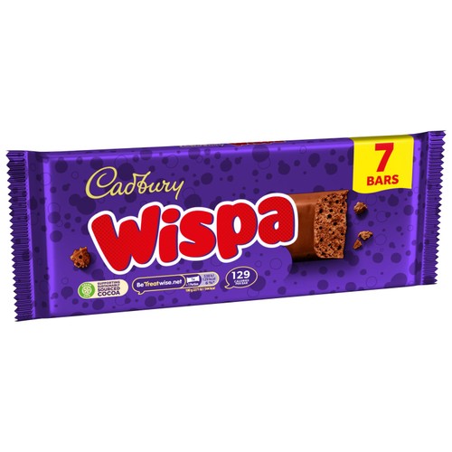 Cadbury Wispa Chocolate Bar Multipack - Ocado