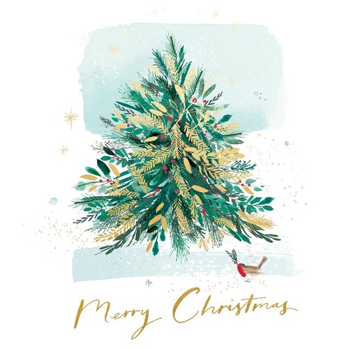 Christmas Cheer & Christmas Tree Card Pack - Ocado
