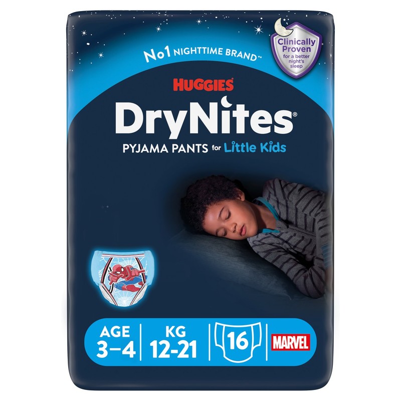 DryNites 3-4 yrs Boy Jumbo Pack - Ocado