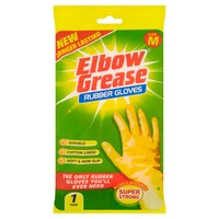 Elbow Grease Super Strong Rubber Glove Medium - Ocado