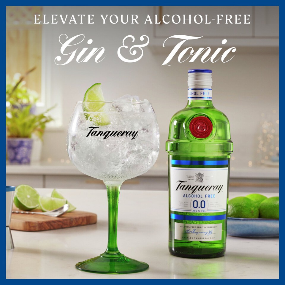 Tanqueray Alcohol Free 0.0% Spirit - Ocado