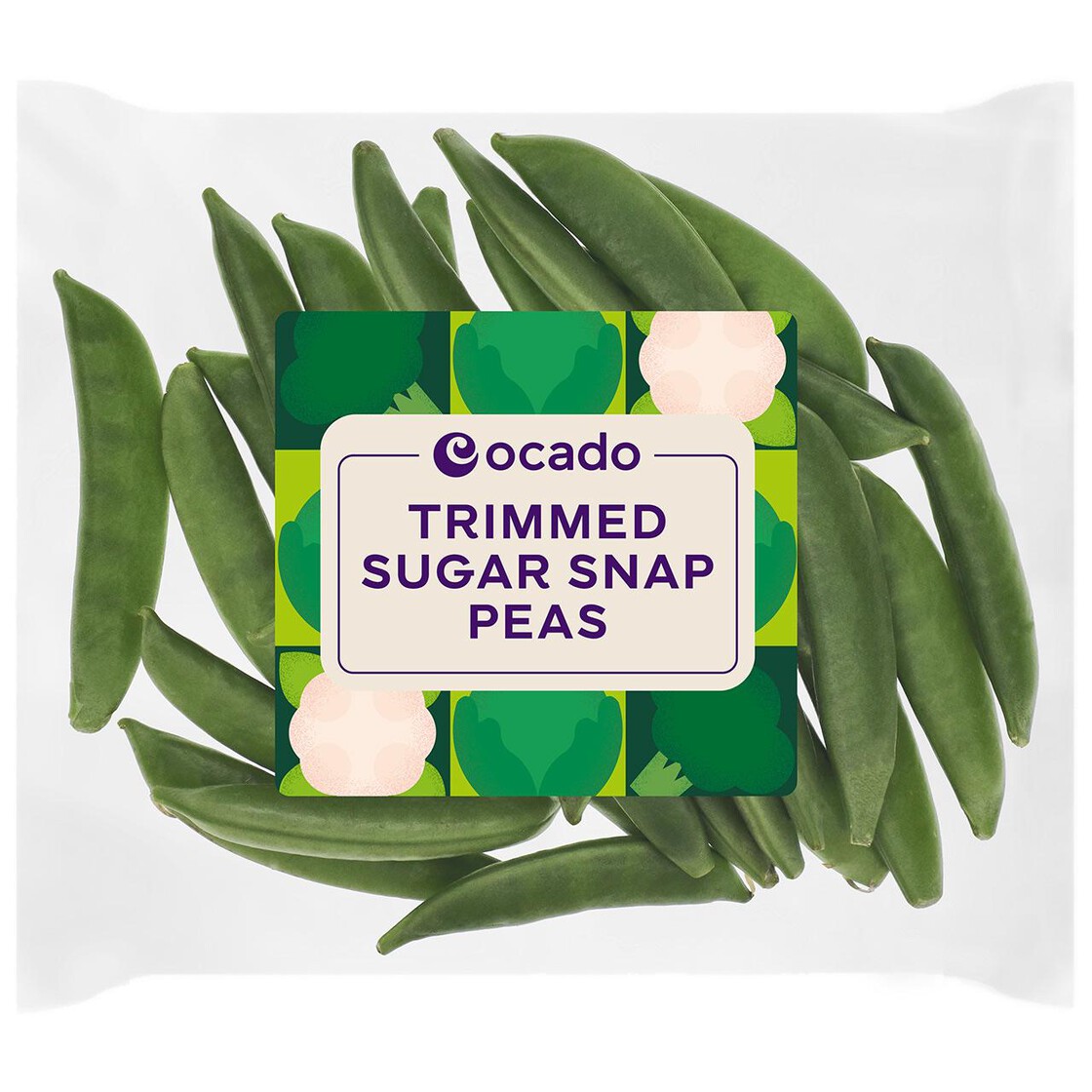 Ocado Trimmed Sugar Snap Peas - Ocado