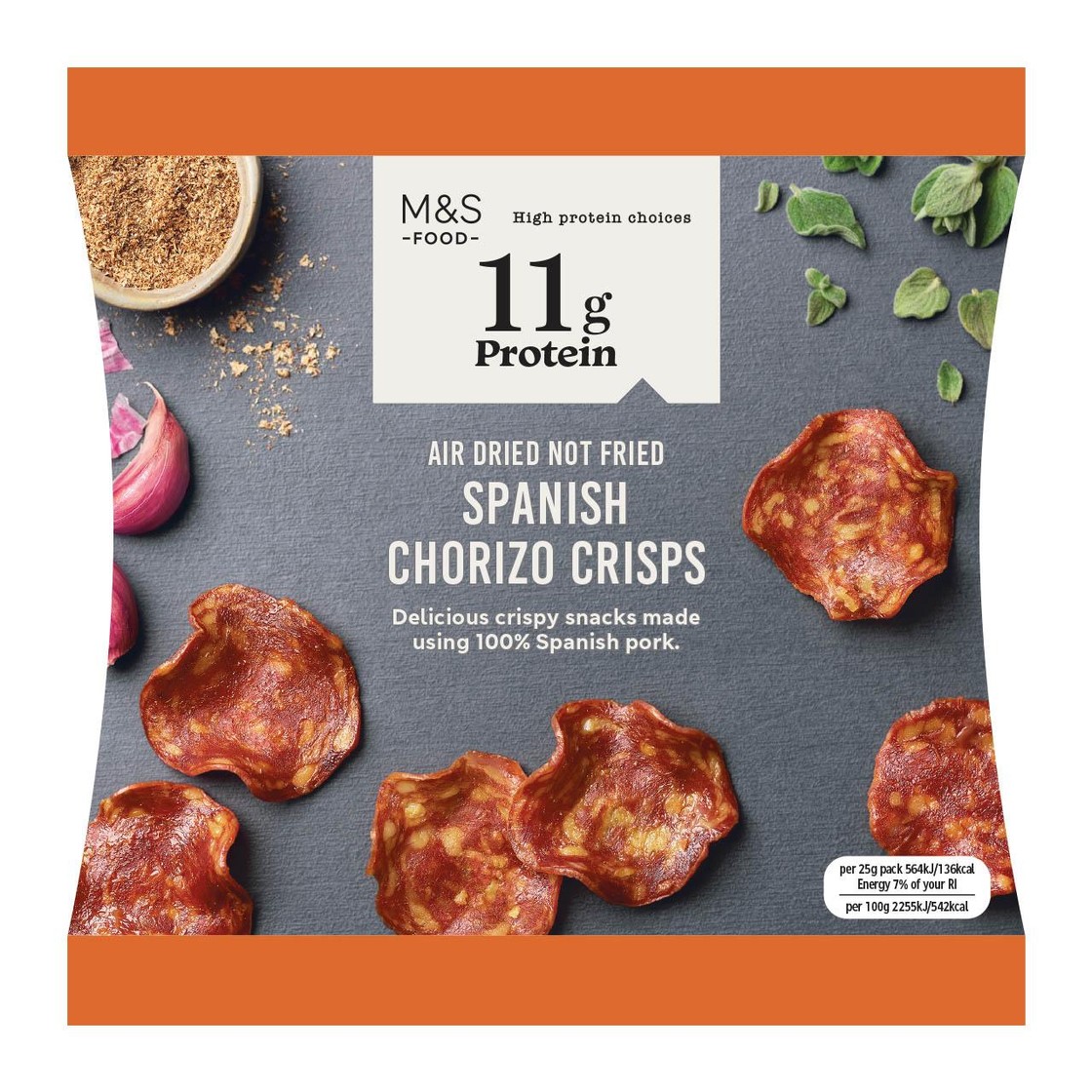M&S Spanish Chorizo Crisps - Ocado